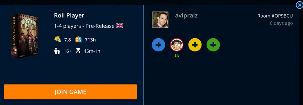 Starting Games and Inviting Players – Tabletopia